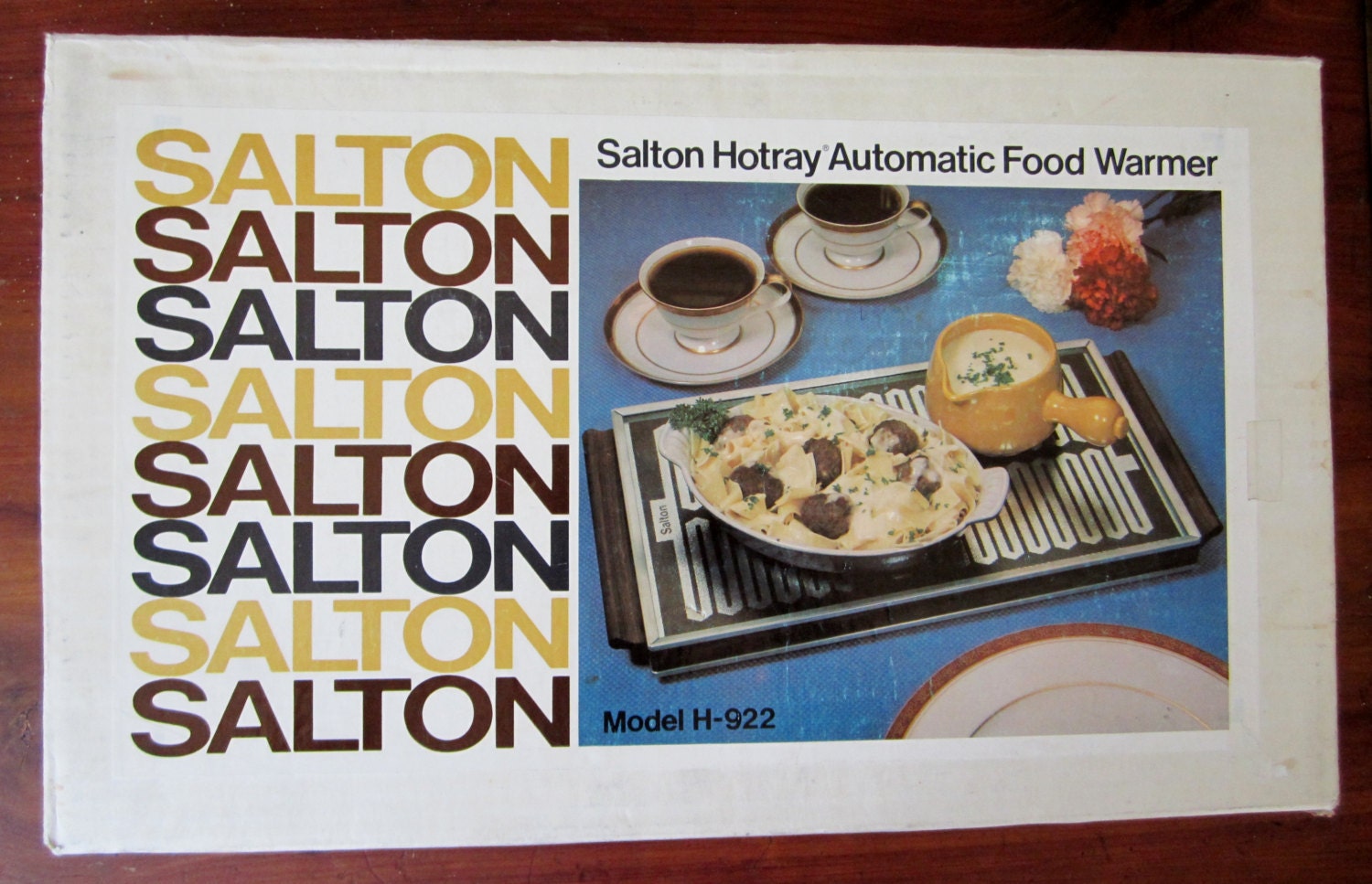 SALTON HOTRAY Automatic Food Warmer Electric Tray MINT in Sealed Box ...