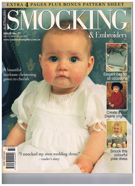 Free Shipping Issue 77 Australian Smocking and Embroidery