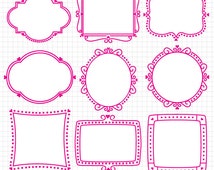 Unique girly frames related items | Etsy