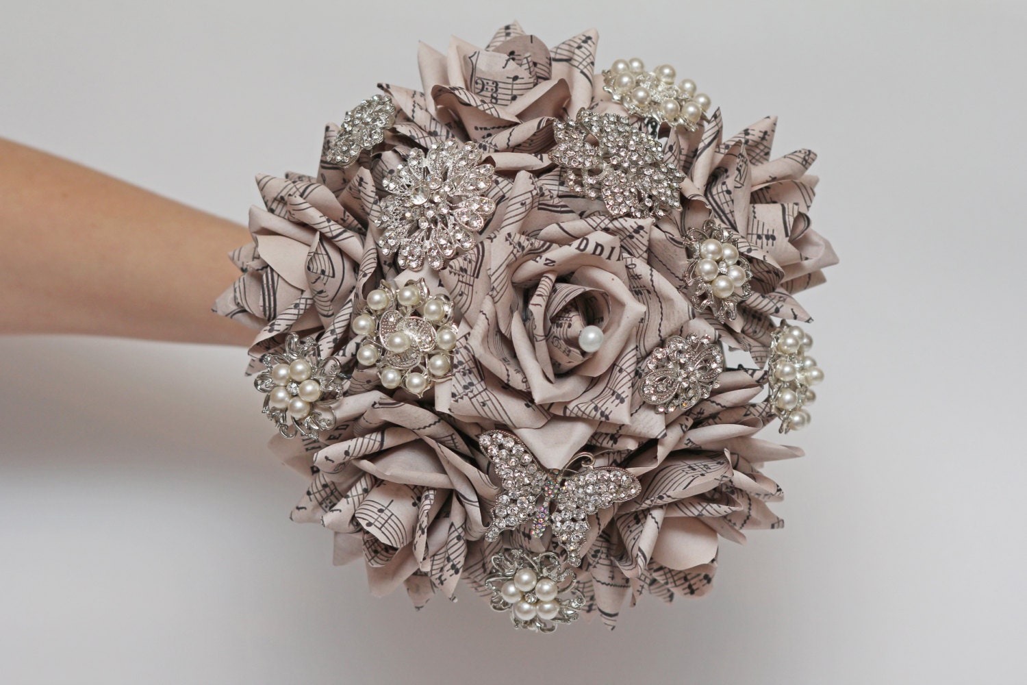 Paper Flower Brooch Bouquet: A Timeless Accessory for Your Special Day ...