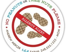 Popular items for tree nut allergy on Etsy