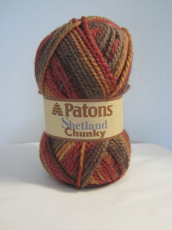 Patons Shetland Chunky Yarn High Plains Variegated by ZigZagZella