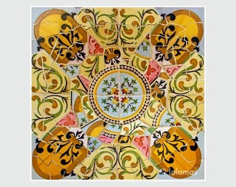 Yellow wall art | Etsy