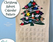 Items similar to Christmas Advent Calendar Pattern for You to Make on Etsy