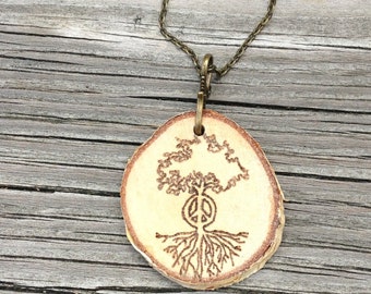 Peace sign tree | Etsy