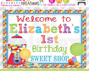 Candy shop sign | Etsy