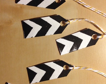 Popular items for chevron gift tag on Etsy