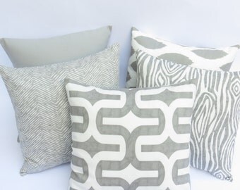 Popular items for grey euro sham on Etsy