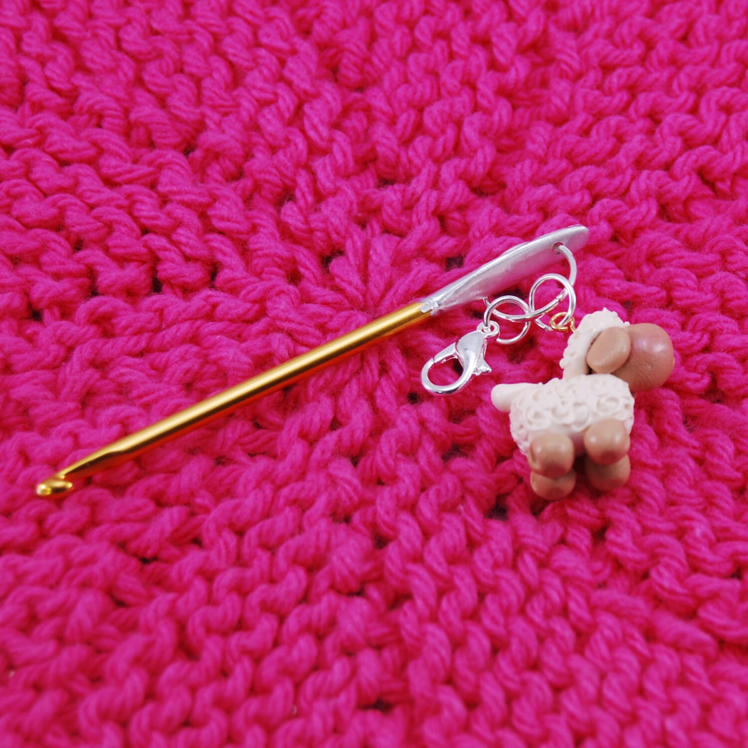 Sheep Mini Crochet Repair Hook for Knitting Choose Your