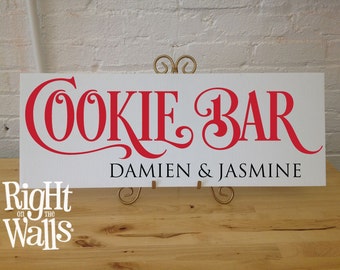 Cookie bar signs | Etsy