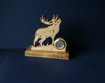 Walleye Fishing Fretwork Clock Scroll Saw Cut