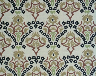 Block print linen | Etsy