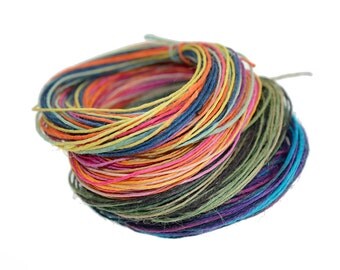 Popular items for colored hemp twine on Etsy