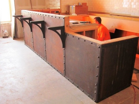 SMALL Faux rivet heads made to order by BallardForge on Etsy