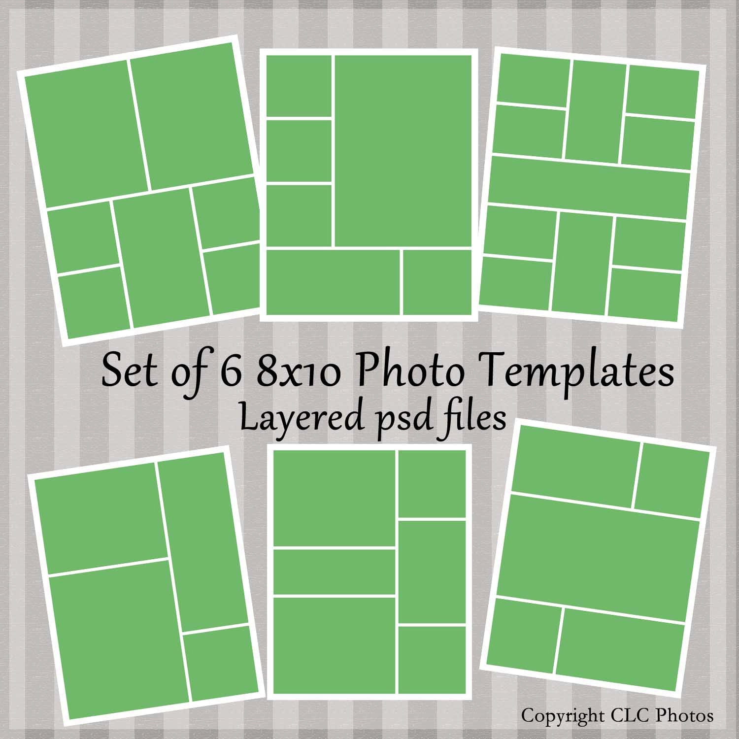 8X10 Collage Layout