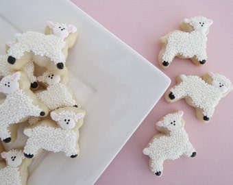 Popular items for lamb cookies on Etsy