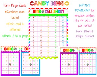 Popular items for bingo cards on Etsy