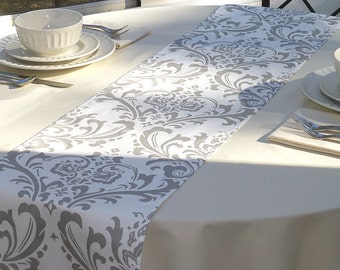 Popular items for damask table runner on Etsy