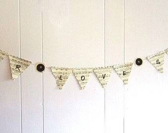 Popular items for sheet music banner on Etsy
