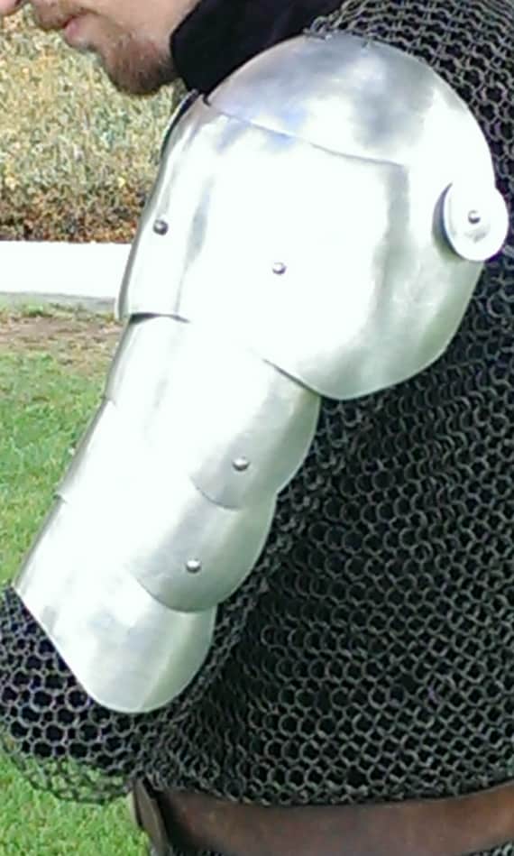 Medival Shoulder Armor Spaulder with Chain