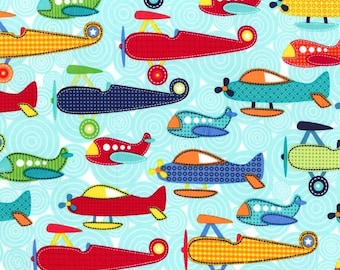 Unique airplane fabric related items | Etsy