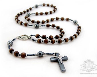 Rosaries for men | Etsy