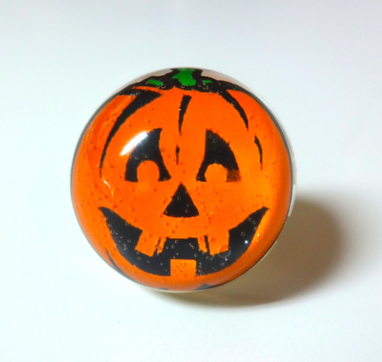 Pumpkin Ring Halloween Ring Jack O Lantern Halloween