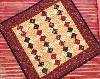 Midnight Stars PDF quilt pattern by myreddoordesigns on Etsy