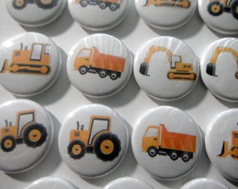Dump truck buttons | Etsy