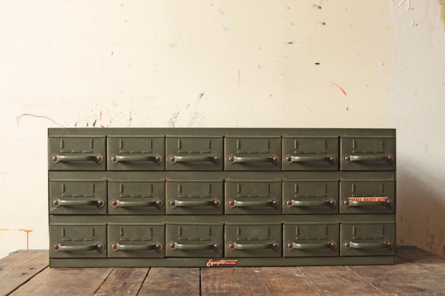 Industrial Metal Drawers Hardware Storage
