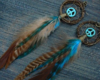 Peace feathers | Etsy
