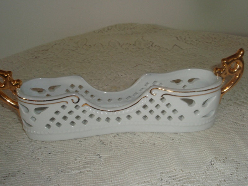 Vintage Buffet Fork or spoon Silverware Tray ,Use it as a cracker tray ...