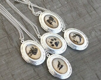 Popular items for silver plated locket on Etsy
