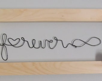 Wire words | Etsy