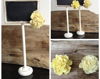 Rustic Chalkboard Signs, Table Numbers, Seating Cards, Wedding ...