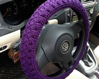 Steering wheel cover | Etsy