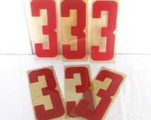 Popular items for acrylic numbers on Etsy