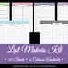 EDITABLE List Makers Kit Chevron Printable PDF Printable