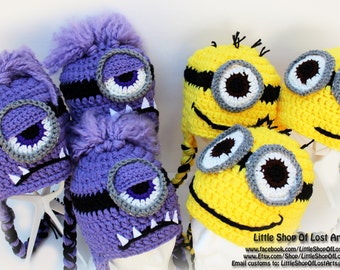 Purple minion | Etsy