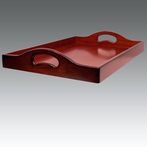 Cherry Wood Serving Tray