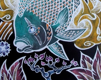 African cichlid | Etsy