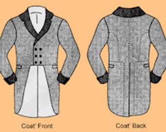 PA032 1804 U.S. Army Issue Artillery Coat by patternsoftime