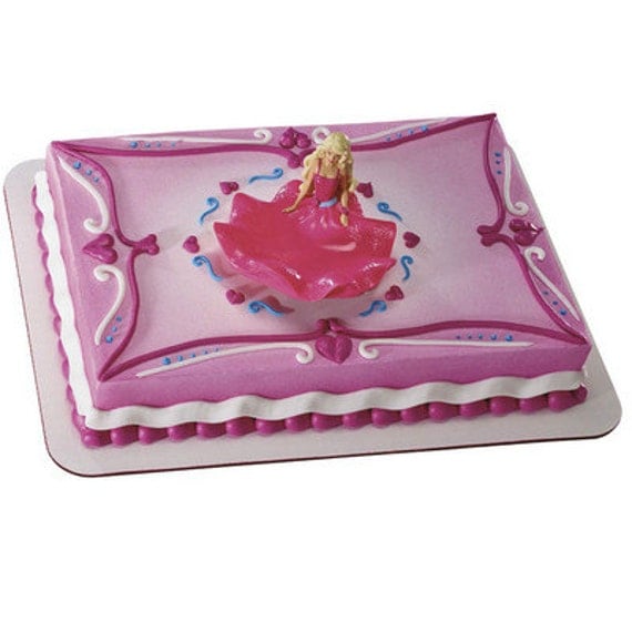 Barbie Charm Cake Kit by ABirthdayPlace on Etsy