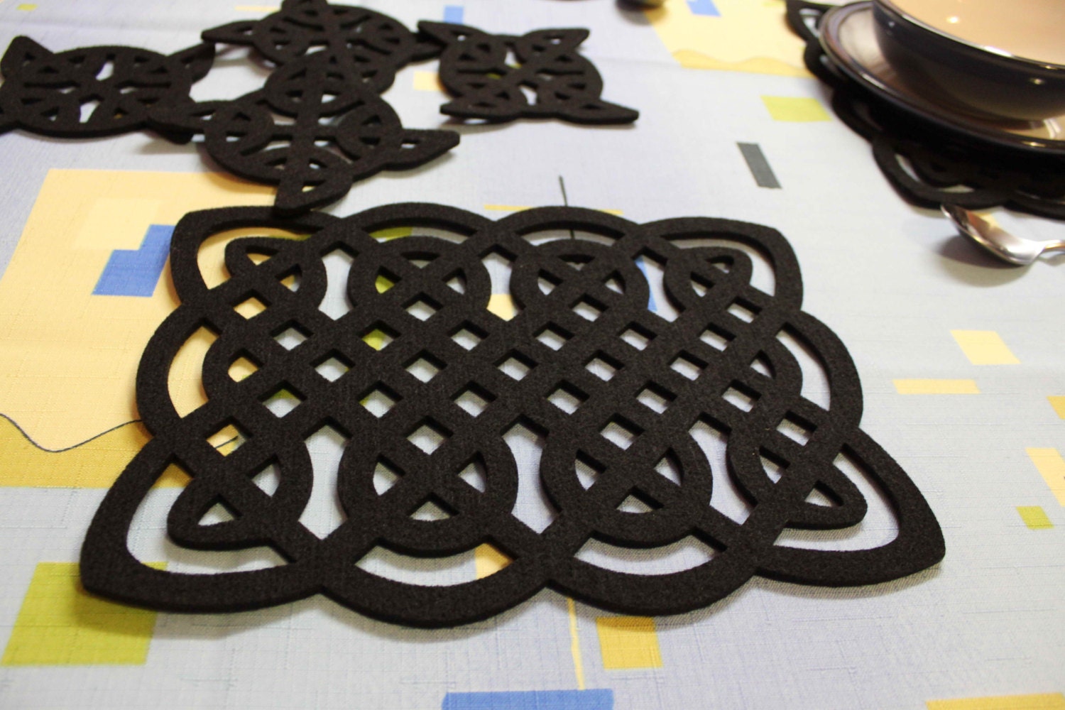 Celtic Knot Table Mats Placemats set of 4 pieces