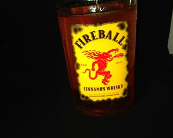 Fireball Whiskey Gel Candle