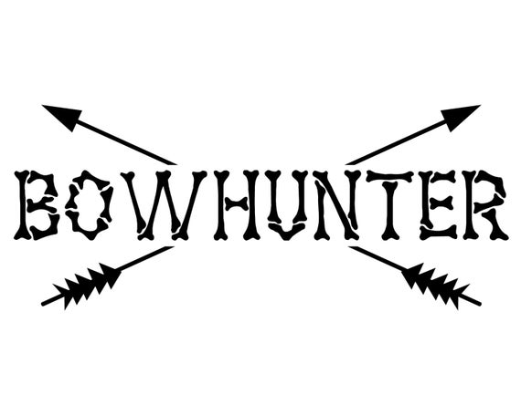 Bow Hunter Vinyl Decal Bow Hunting Sticker Bowhunter