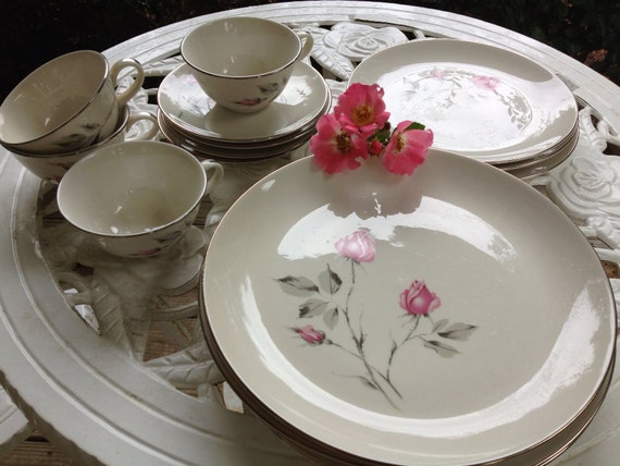 Kenmark China Pink Rose
