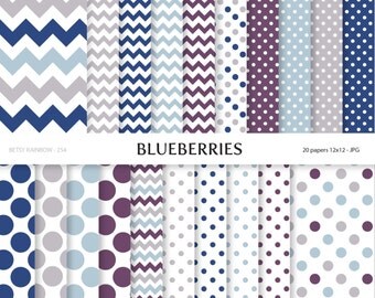 Digital paper scrapbook paper clip art sets by BetsyRainbow