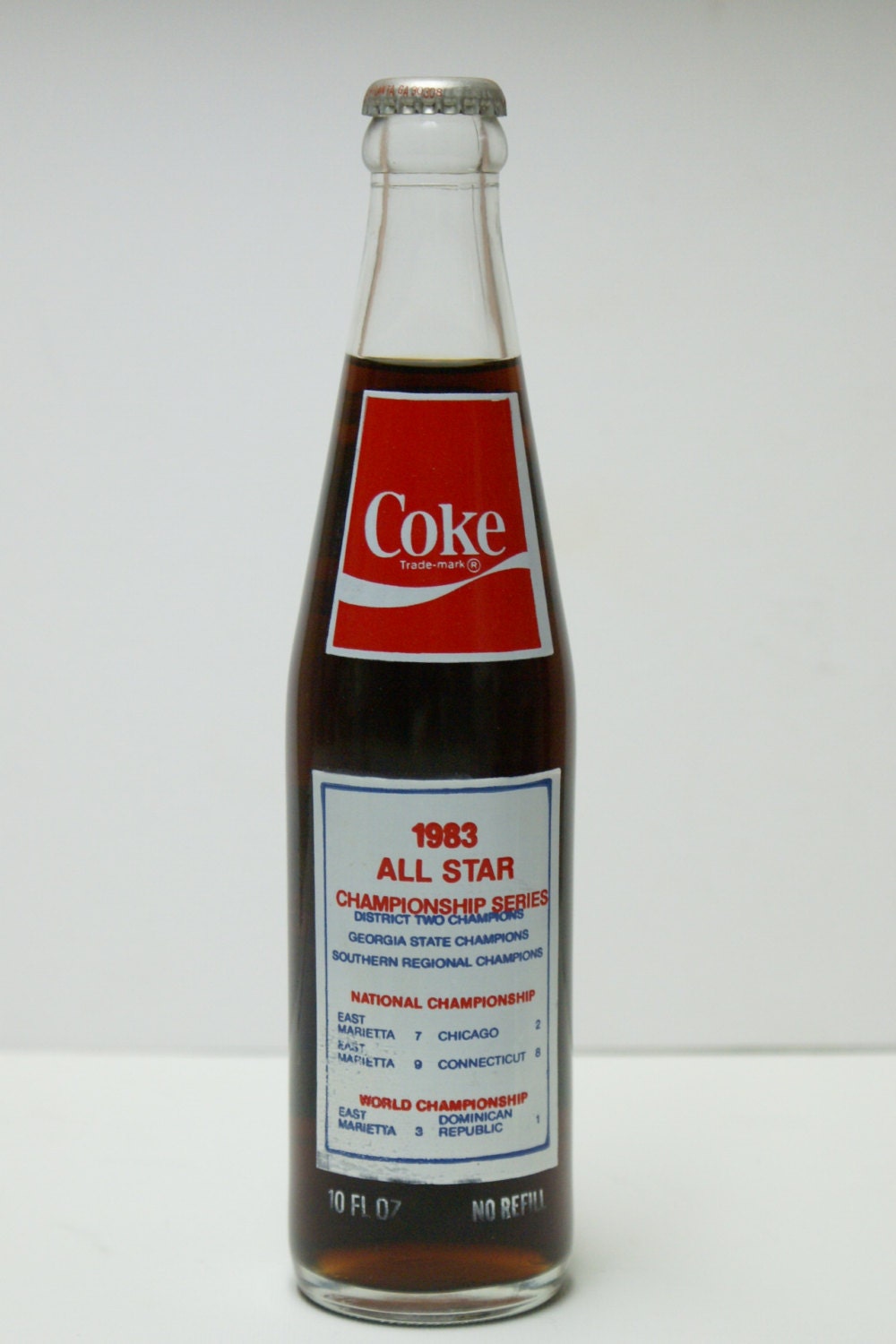 Vintage 1983 Coca-Cola Coke All Star Championship Series