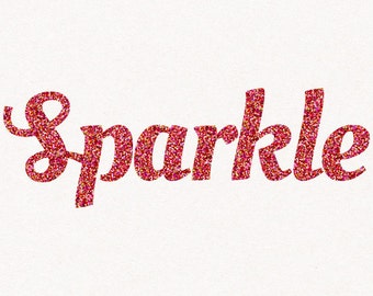 Popular items for glitter words on Etsy
